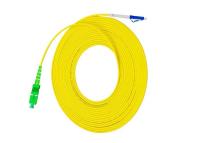 China SC To LC Single Mode Fiber Patch Cable 2mm PVC Fiber Optic Jumper for sale