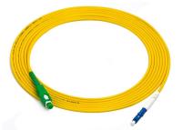 China SC To LC Single Mode Fiber Patch Cable 2mm PVC Fiber Optic Jumper for sale