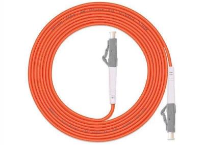 China MM Simplex Multimode Fiber Optic Cable OM1 LC UPC To LC UPC for sale