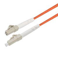 China MM Simplex Multimode Fiber Optic Cable OM1 LC UPC To LC UPC for sale