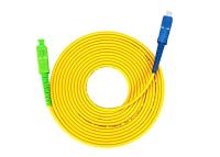 China FTTH Fiber Optic Patch Cords Simplex LSZH 3mm Fiber Jumper Cables for sale