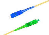 China FTTH Fiber Optic Patch Cords Simplex LSZH 3mm Fiber Jumper Cables for sale