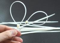 China 20CM Zip Cable Ties Outdoor Clear Zip Ties Focus Infra OEM for sale