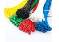 China 3*200mm Zip Cable Ties Nylon 66 Plastic Cable Tie Self Locking for sale