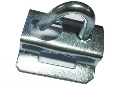 China FTTH Steel Cable Clamps Focus Infra Cable Fixing Metal Cable Hook for sale