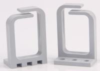 China L Type ABS Materials FTTH Fiber Cabling Accessories Rack Cable Management Ring for sale