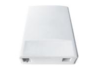 China ABS SC LC Fiber Optic Termination Box 120mm Fiber Optic Face Plate for sale