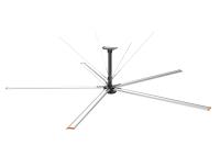 China 1.5KW Five Blades HVLS Ceiling Fan With AC Motor Remote Control for sale