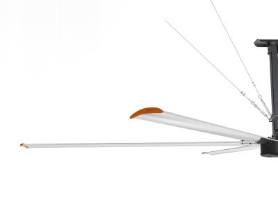 China 12ft 16ft 24ft LOW Electricity High Volume Air Cooling Large Ceiling Fan for Manufacturing Plants / Logistics Warehouses for sale