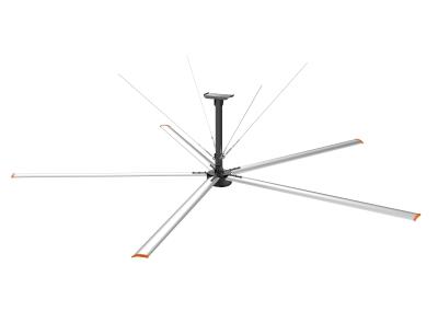 China Energy Efficiency PMSM Ceiling Fan Industrial Air Circulators Keeping Large Spaces Cool for sale