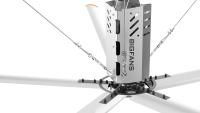China Customized Blades Affordable Hvls Fan Giant Ceiling Fans High Volume for sale