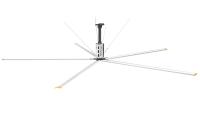China 1.5kw Over Large Coverage Industrial Big Ceiling Fan For Factories for sale