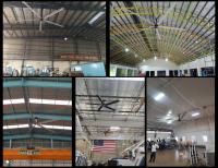 China 24 Ft Diameters PMSM Fans Single / Three Phase 220V/380V  Agricultural Ceiling Fan for sale