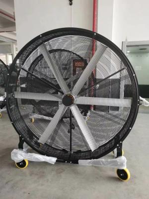 China 6ft Wheeled Industrial Mobile Fans Free Standing  Large Outdoor Fan for sale