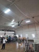 China 24FT Pmsm Industrial Giant Hvls Ceiling Fans For Factory Ventilation for sale