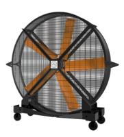 China Dustproof PMSM Portable Warehouse Fans For Extreme Conditions for sale