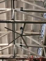 China 7.3M Diameter Industrial Pivot Fan with Silent Operation for Automotive Workshops for sale