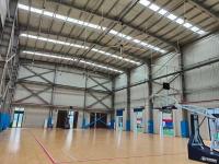 China 24FT Diameter 5 Blades High Volume Low Velocity Ceiling Fans For Stadiums for sale