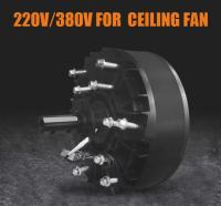 China 1.5kw Big Industrial Cooling Pmsm Hvls Fan Motor Customized Size for sale