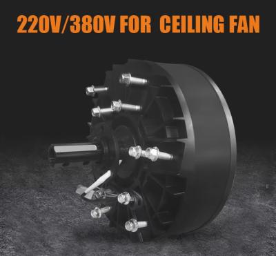 China 1.5kw Big Industrial Cooling Pmsm Hvls Fan Motor Customized Size for sale