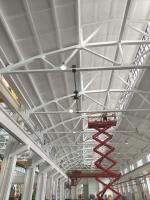 China 5 Blade Large Electric HVLS Fan Industrial Ventilation 24 Foot HVLS Fan for sale