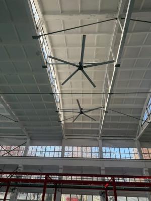 China 55RPM Heavy Industrial HVLS Ceiling Fans Durable And Reliable Airflow Solutions for sale