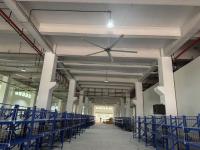 China 40dB Noise Level Warehouse Commercial Ceiling Fans For Garages Remote Control for sale