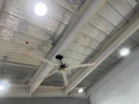 China 24FT Diameter 5 Blades High Volume Low Velocity Ceiling Fans For Stadiums for sale