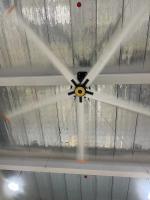 China 2.5 Meters Commercial Ceiling Fans For Restaurants PMSM 8 Foot Diameter Ceiling Fan for sale