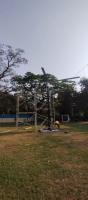 China Large Diameter Pole Mounted Industrial Fans With Delta Inverter for sale