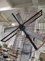 China 1.5m / 2m Diameter Wall Mounted Industrial Fans Flexible Installation for sale