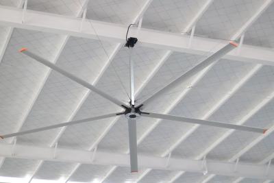 China Super Volume HVLS Industrial Ceiling Fan for Large Space Ventilation Durable Motor Core Components for sale