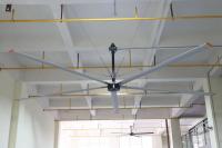 China 24ft Large Industrial Ceiling Fan with Remote Control HVLS Air Circulator for Workshops for sale