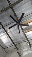China Intelligent HVLS Fan with Touch Screen Control Customizable Speed & Airflow for sale