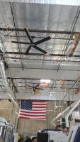 China Intelligent HVLS Fan with Touch Screen Control Customizable Speed & Airflow for sale
