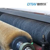 China DTW Wire Brush Sanding Machine DT1300-4K Drum Sander For Wood Furniture for sale
