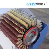 China DTW-60A Wood Manual Sanding Machine Cabinet Sander Machine With Two 300mmRollers for sale