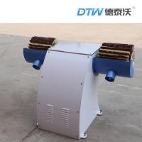 China 2 Rollers Manual Sanding Machine DTW MDF Wood Sander Brush Machine for sale