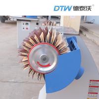 China 2 Rollers Manual Sanding Machine DTW MDF Wood Sander Brush Machine for sale