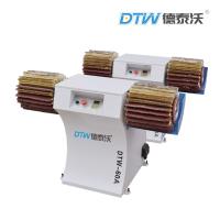 China 2 Rollers Manual Sanding Machine DTW MDF Wood Sander Brush Machine for sale