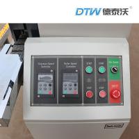 China DTW Side Sanding Machine DTL-40DS With Two Brush Rollers for Edge Sanding for sale