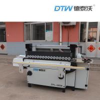 China DTW Side Sanding Machine DTL-40DS With Two Brush Rollers for Edge Sanding for sale
