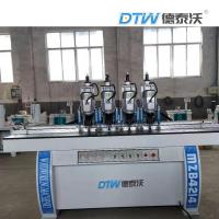 China 9KW Six Heads Wood Drilling Machine Cabinet Hinge Boring Machine for sale