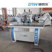 China 9KW Six Heads Wood Drilling Machine Cabinet Hinge Boring Machine for sale