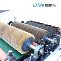 China DT600-4K Wire Brush Sanding Machine DTW Cabinet Finishing Machine Manufacturer for sale