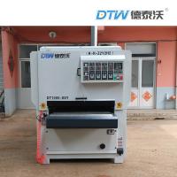 China DTW Wood Brush Sanding Machine Industrial Wide Belt Sanders For Door Surface Finishing for sale