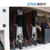 China DTW Wood Brush Sanding Machine Industrial Wide Belt Sanders For Door Surface Finishing for sale