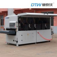 China Woodworking Brush Sanding Machine with Wide Belt Sanding Unit  DT1000-7SY For Cabinet Surface for sale