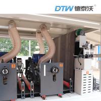 China Woodworking Brush Sanding Machine with Wide Belt Sanding Unit  DT1000-7SY For Cabinet Surface for sale
