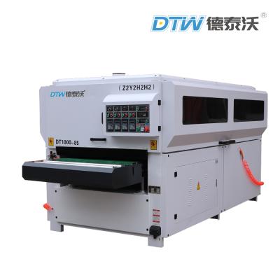 China DTW Wood Brush Sanding Machine DT1000-8S For Primer Carving Surface for sale